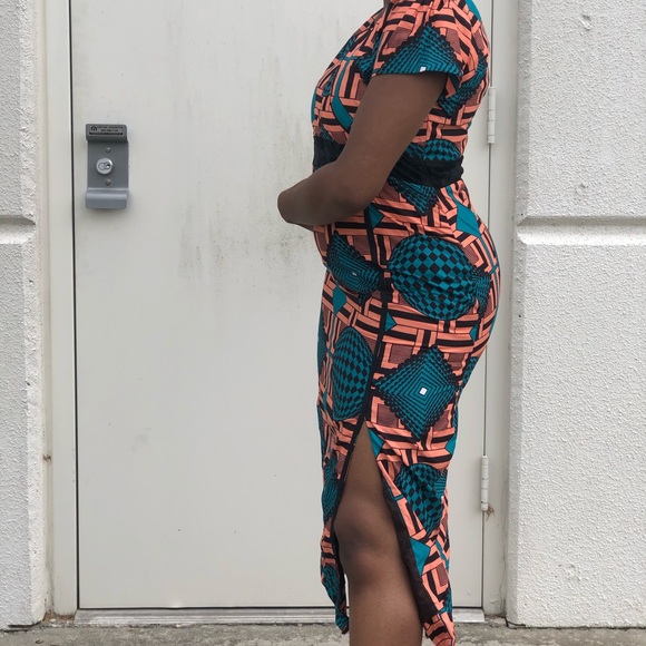 Veroex Dresses African Ankara Women Fitted Dress Poshmark
